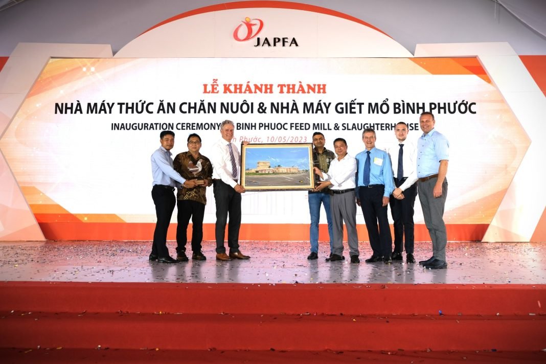 Japfa Vietnam inaugurated animal feed mill & slaughterhouse in Binh ...